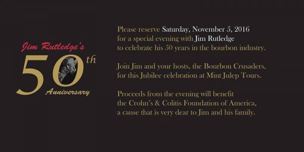 Jim Rutledge 50th Anniversary Celebration - Distillery Trail