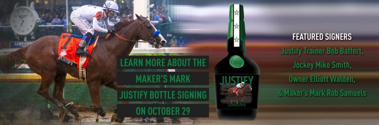 Maker's Mark Distillery - Limited Edition Justify Bottles to be Signed ...