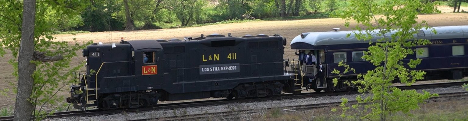 Choo, Choo – Wally Dant, Kentucky Gov & Friends Arrive at Log Still ...