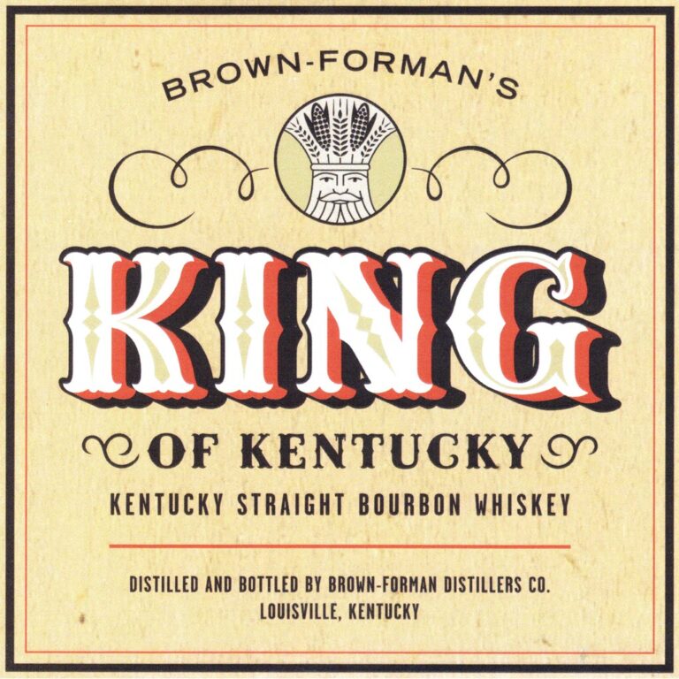 Brown-Forman Distillers Co. - 2023 King of Kentucky, Card Front ...
