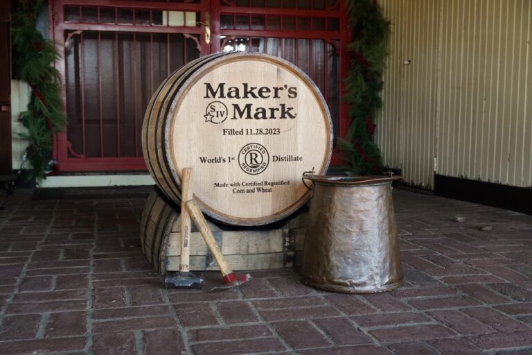 Maker’s Mark Fills the World’s First Barrel of Bourbon with ‘Certified ...