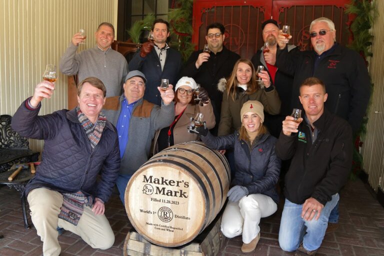 Maker’s Mark Fills the World’s First Barrel of Bourbon with ‘Certified ...