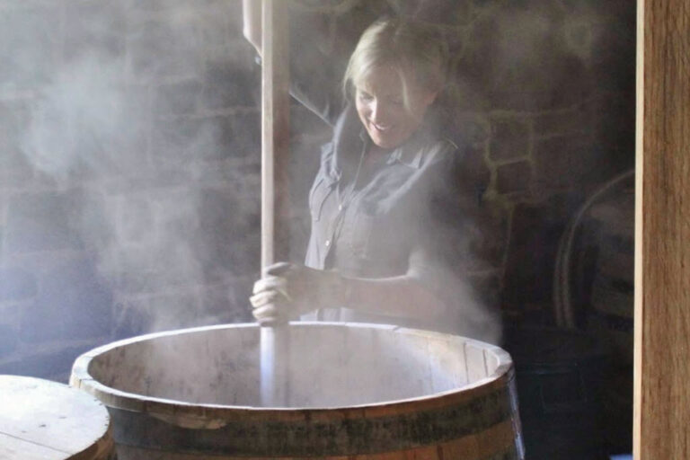 George Washington's Distillery & Gristmill - Master Distiller Lisa ...