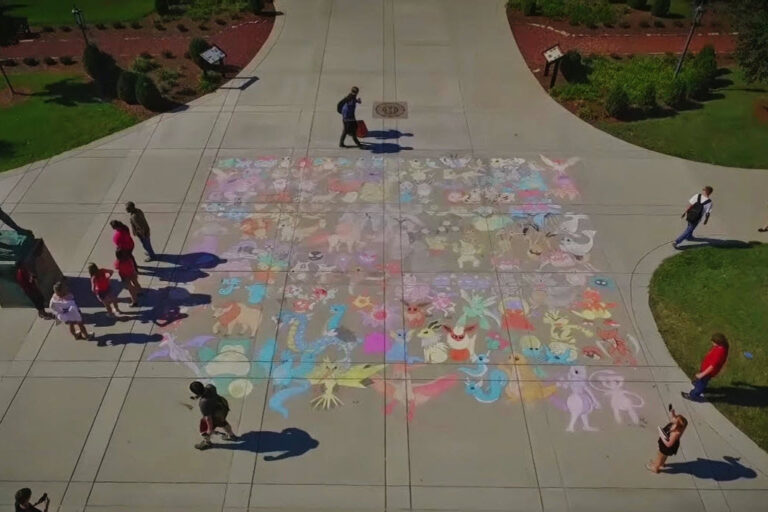 Wylie Caudill - AKA The Chalk Guy - Paints All 151 Original Pokemon ...