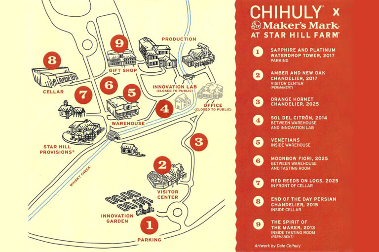 A Day on the Trail: Maker's Mark Distillery Chihuly Art Exhibit is ...
